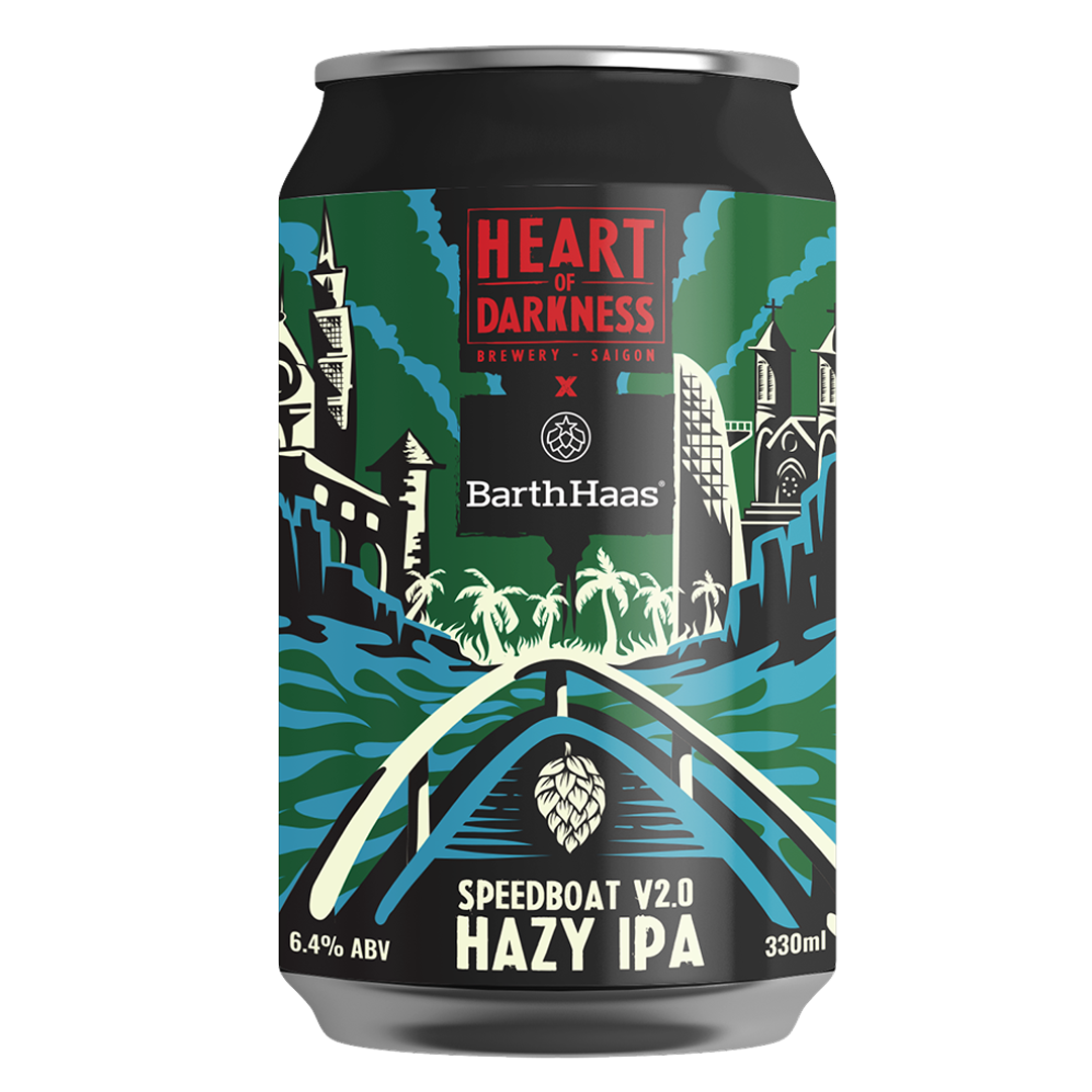 Heart Of Darkness Speedboat V2.0 Hazy IPA (Can) - 330ml - 6.4%