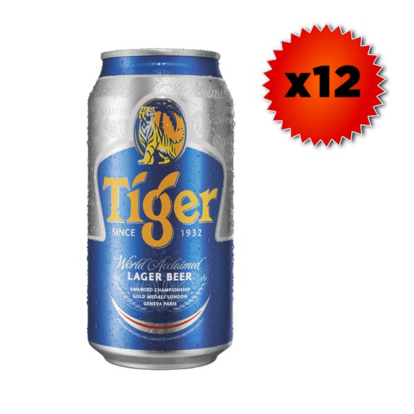 Tiger (Can) | Beer Delivery by Wishbeer | Bangkok, Thailand