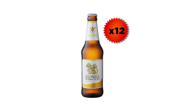 Singha Large Bottle 12x620ml | Beer Delivery by Wishbeer | Bangkok ...