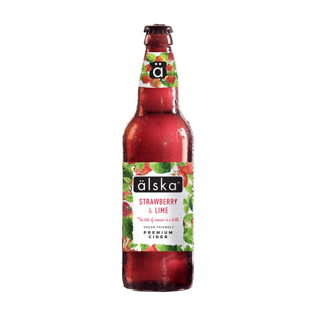 Alska Strawberry & Lime - 500ml - 4%
